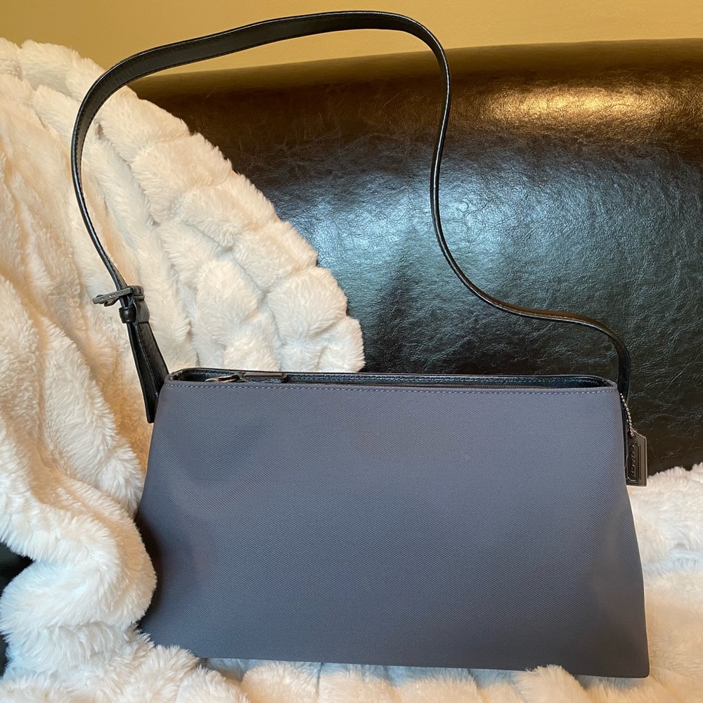 Coach Slim Grey Shoulder Bag - Gem